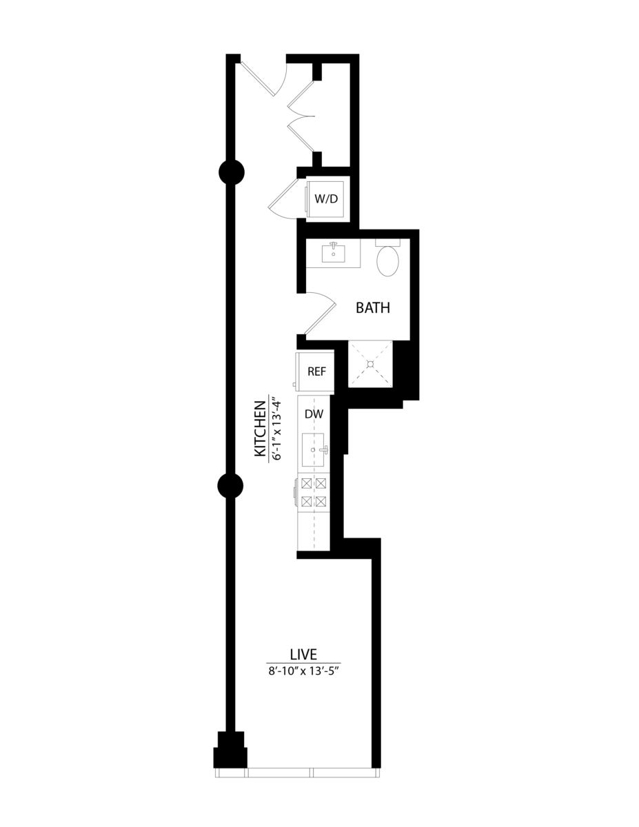 Floorplans | Printers Row Luxury Apartment Floorplans | Imprint