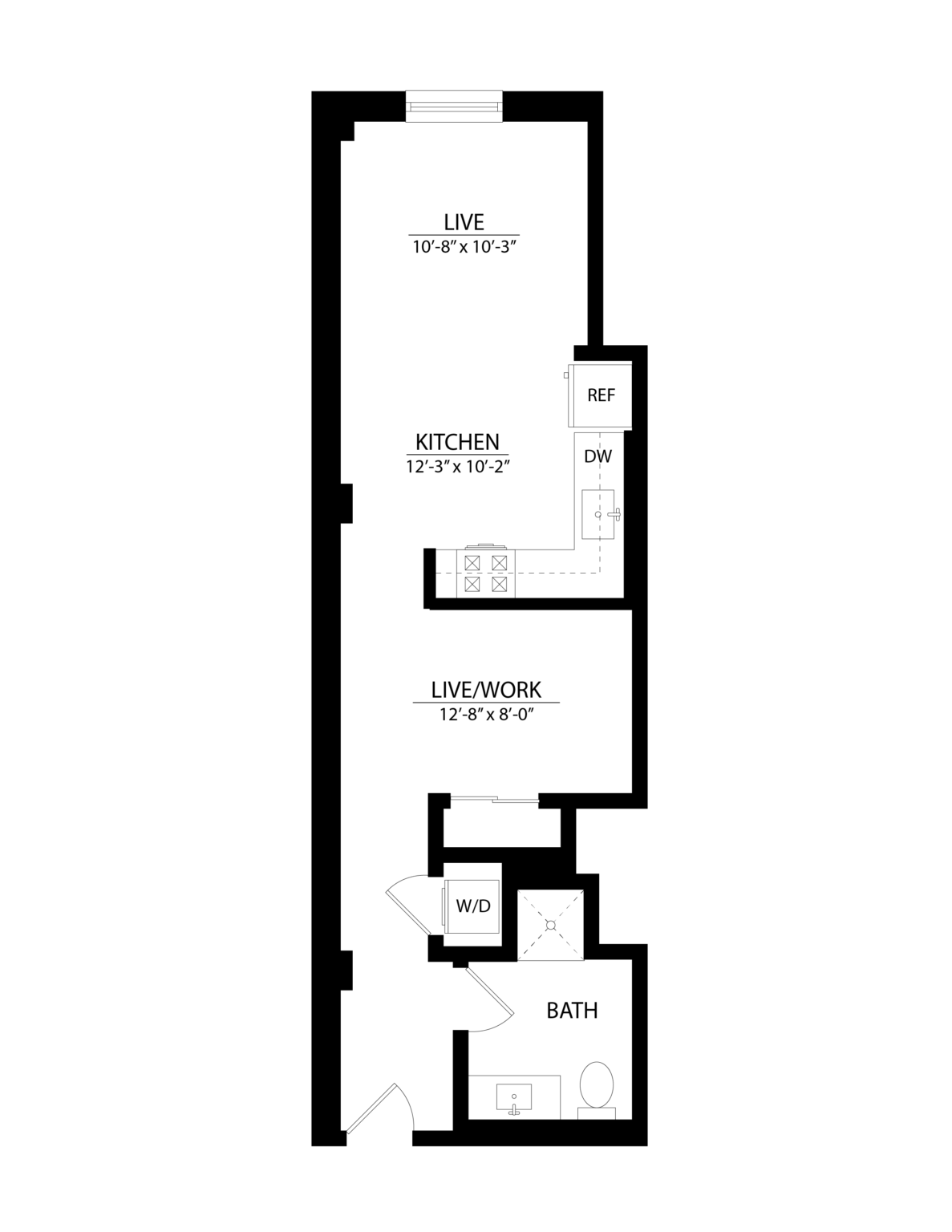 Floorplans | Printers Row Luxury Apartment Floorplans | Imprint