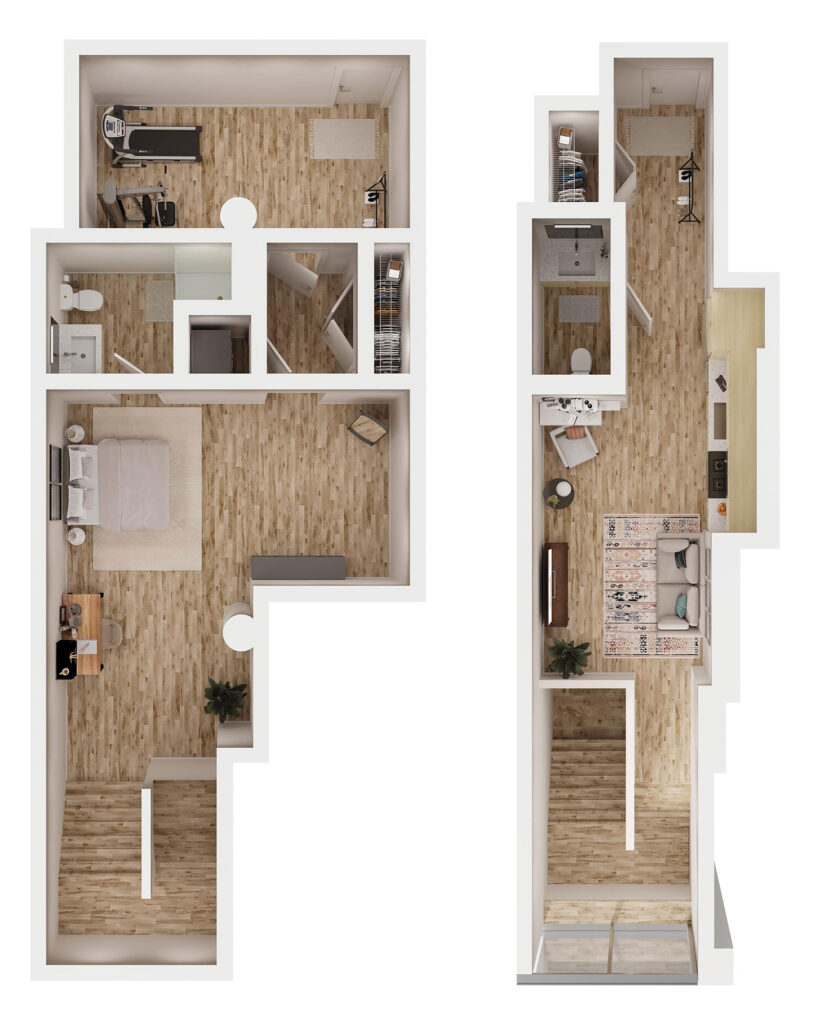 S Duplex B - Imprint Apartments